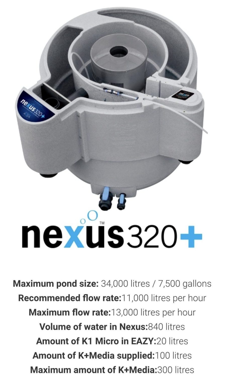 Nexus 320+ - Kirkys Koi